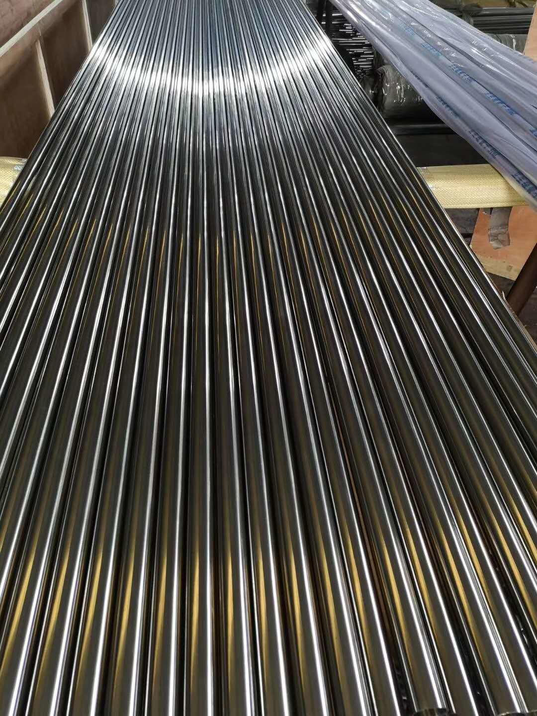 ASTM 304 / 304L Stainless Steel Welded Tube With Bright Mirror Polished ...